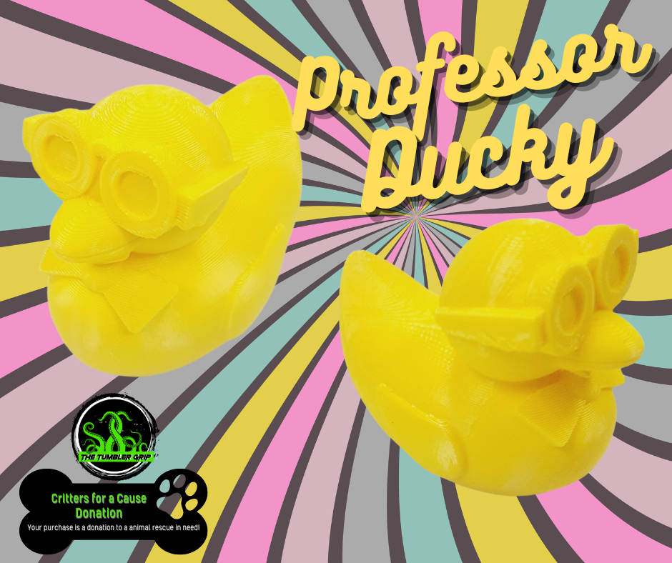 Professor Duck - Critters FUR A CAUSE Articulated 3D Print FREE Shippi ...